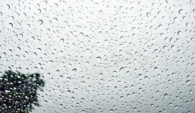 Glass Rain Drops Texture Pattern Weather Rainy Season Heavy Rain Storm ...