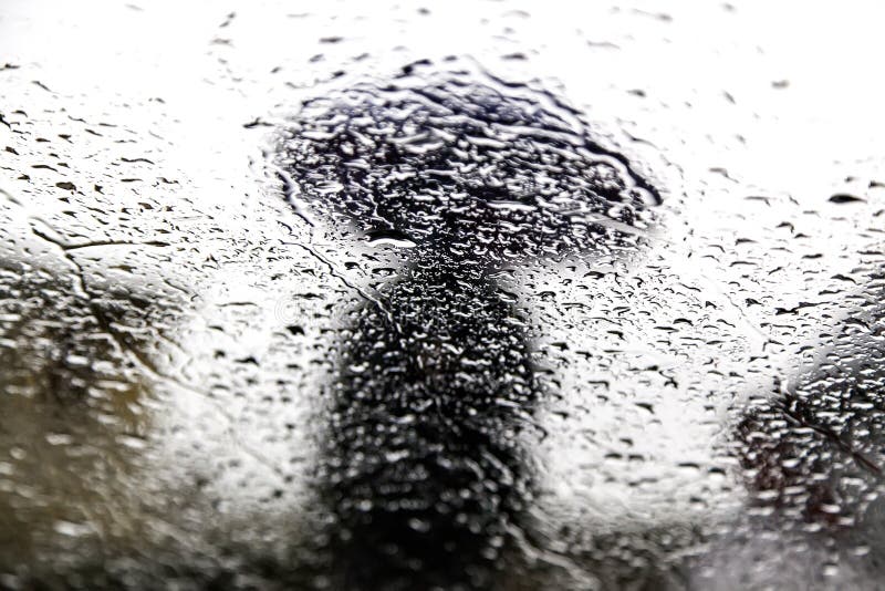 Glass raindrops detail stock image. Image of fresh, drips - 209702121