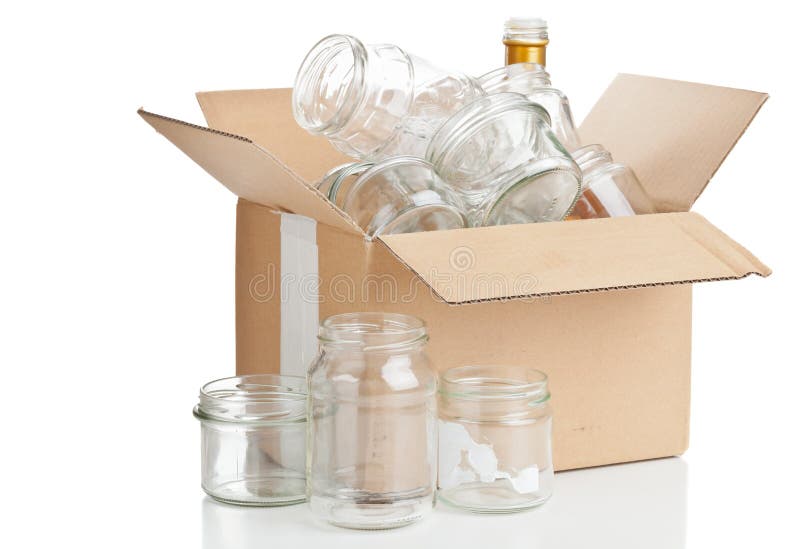 Plastic Metal Glass Recycling Stock Image - Image of crate, metal: 6110023