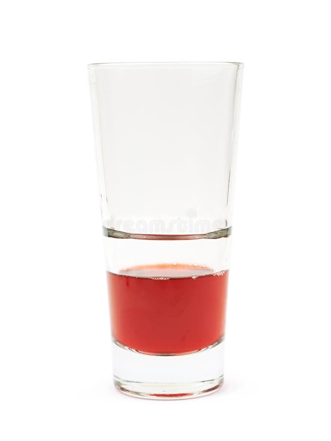 Glass of Red Juice Isolated Stock Photo - Image of delicious, organic ...