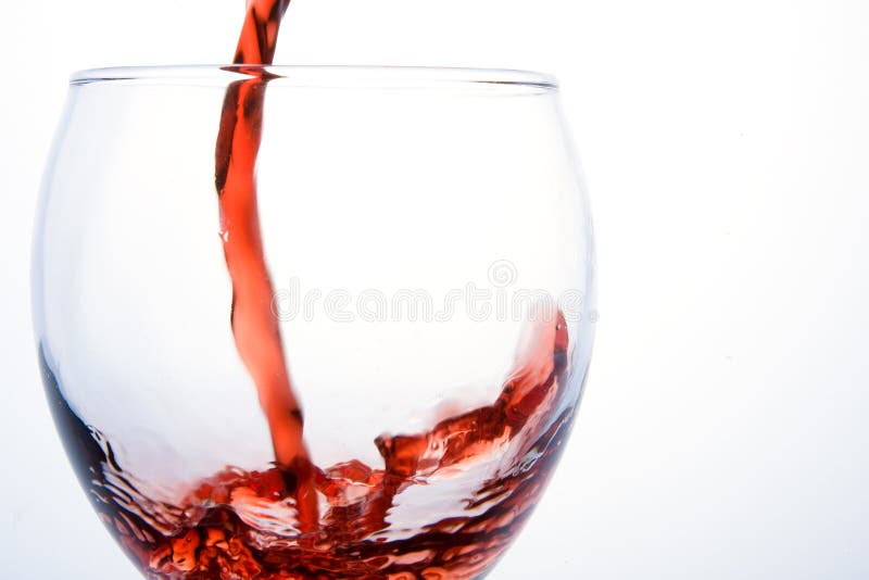 Glass of red wine stock photo. Image of wine, alcoholic - 24930266