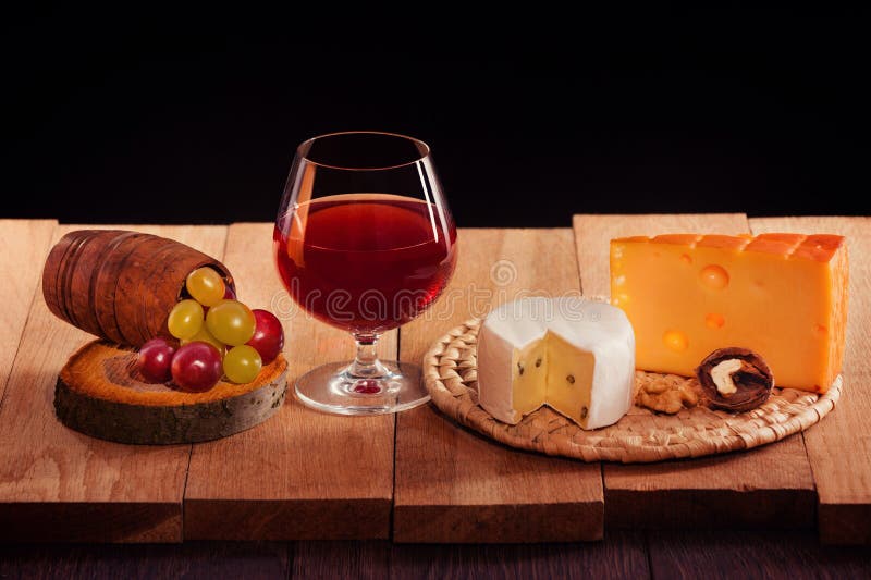 Emmenthaler Cheese on Wooden Board Stock Photo - Image of food, product ...