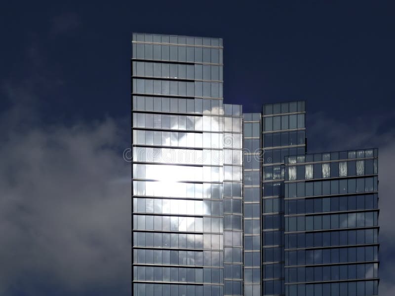 Glass Reflection stock photo. Image of exterior, finance - 24758354