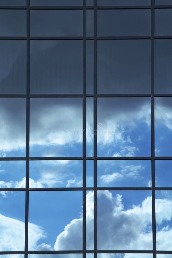 Glass reflection stock photo. Image of town, grey, city - 815494