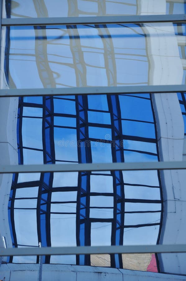 Glass reflection abstract stock image. Image of detail - 24193711