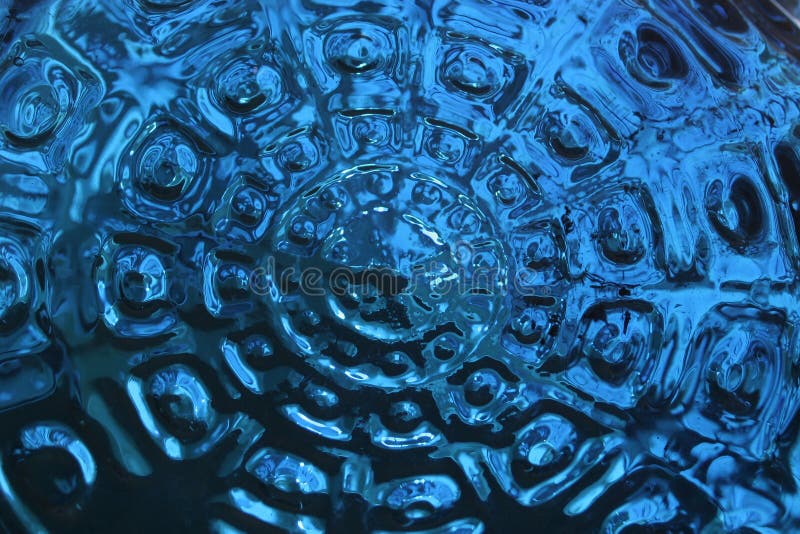 Glass Reflection Blue stock photo. Image of circle, bowl - 235212
