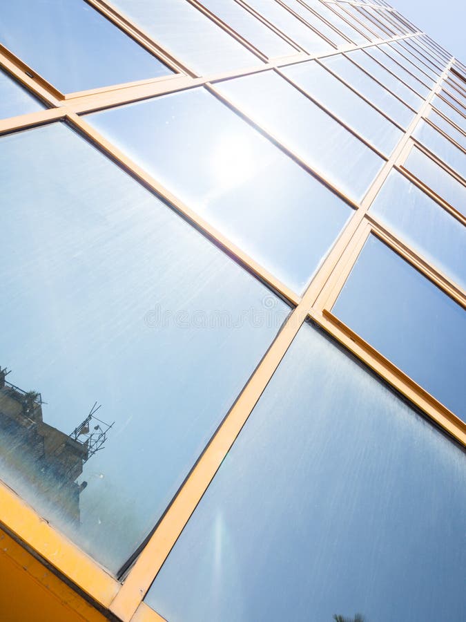 Glass reflection colored stock photo. Image of geometric - 60404738