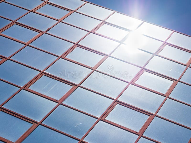 Glass reflection colored stock image. Image of construction - 62046033