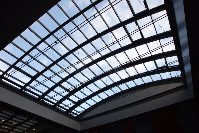 Glass roof stock photo. Image of business, pattern, abstract - 24931740