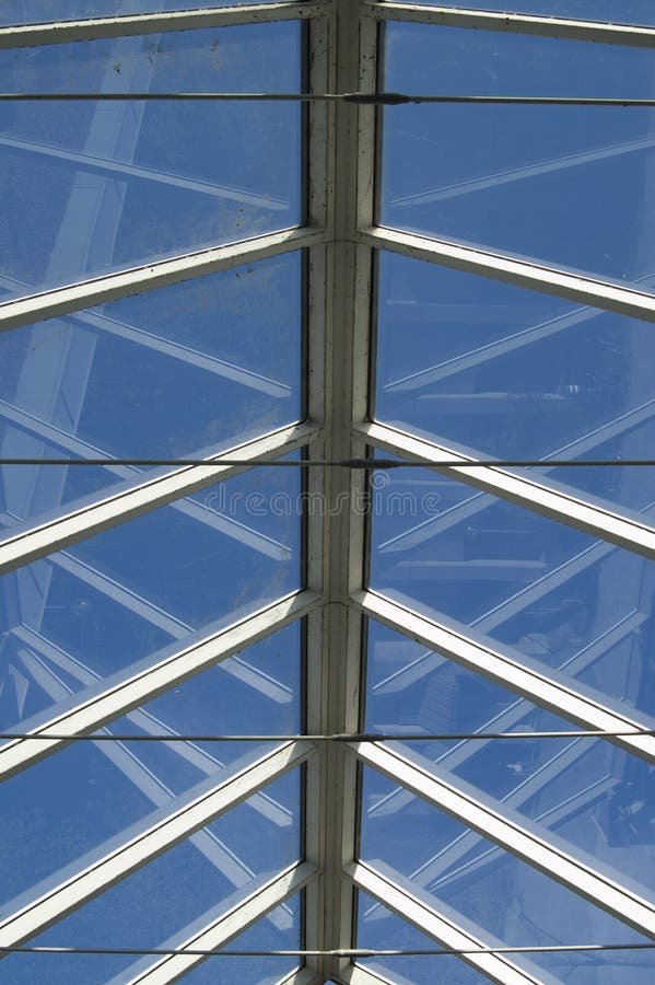 Glass roof stock image. Image of geometric, architectural - 800139