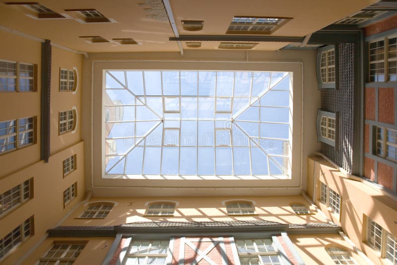 Open atrium top view stock photo. Image of europe, holiday - 16975576