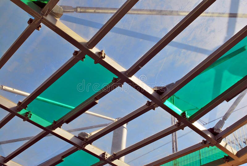 Glass roof stock photo. Image of geometric, glass, abstract - 93372274