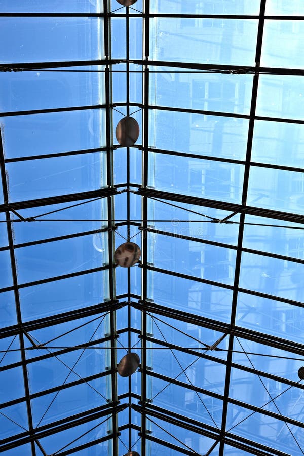 Glass Roof of Cloister of Andechs Stock Photo - Image of glass, nature ...