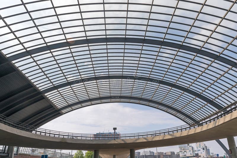 Glass Roof Structure stock image. Image of glass, roof - 165381277