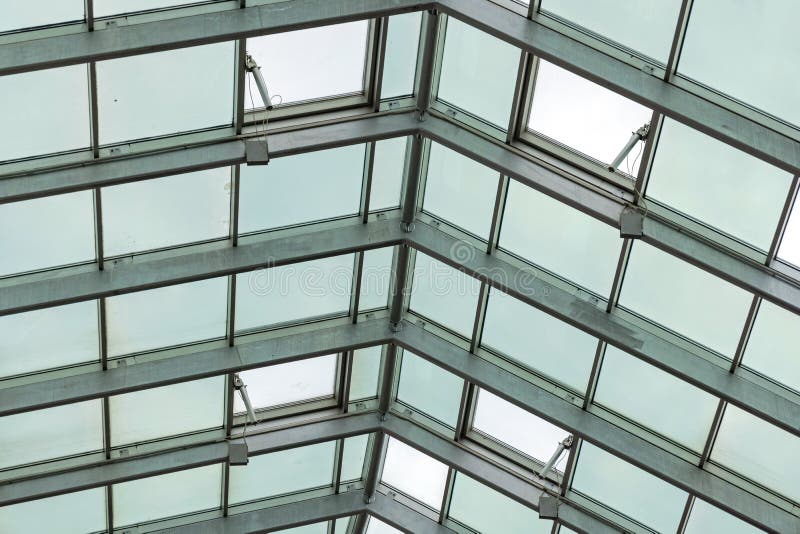 Glass Roof Windows stock image. Image of 2021, vojvodina - 232978173