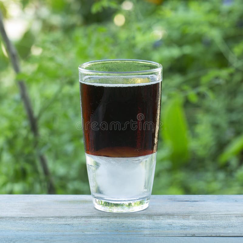 Glass of Root beer stock photo. Image of products, cool - 185220036