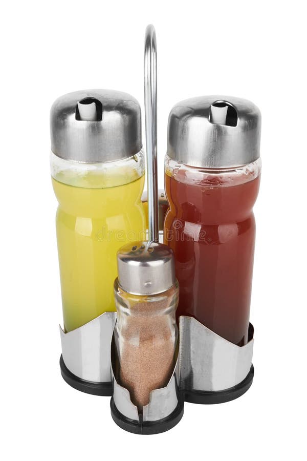 Glass salt and pepper stock photo. Image of food, spices - 138520792