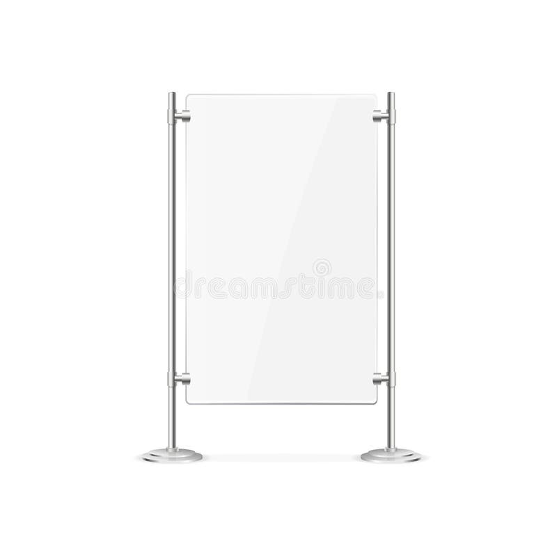 Glass Screen Banner. Vector Stock Vector - Illustration of display ...
