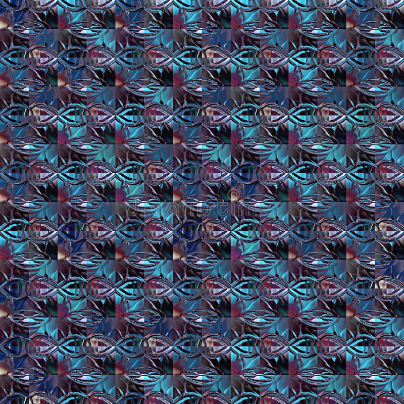 Glass Seamless Pattern. Color Decorative Glass Texture Stock ...