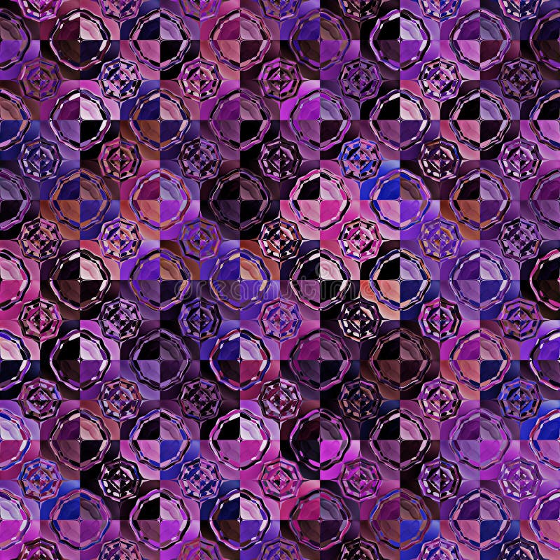 Glass Seamless Pattern. Color Decorative Glass Texture Stock ...