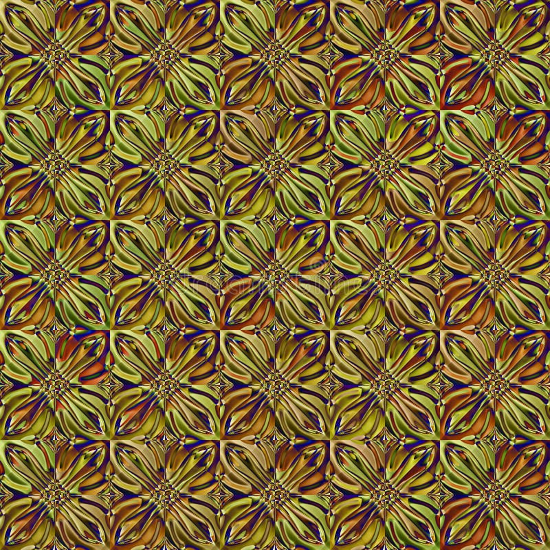 Glass Seamless Pattern. Color Decorative Glass Texture Stock ...