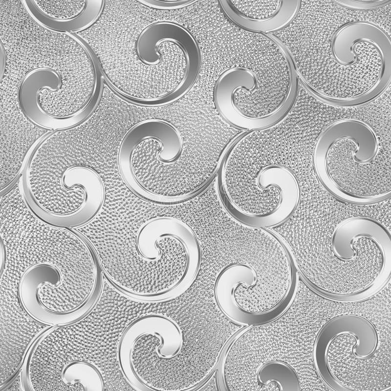 Glass Seamless Texture with Pattern for Window Stock Illustration ...