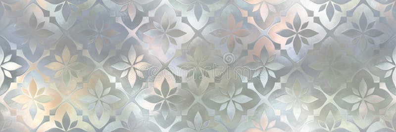 Glass Seamless Texture with Pattern for Window, Long Texture, 3d ...