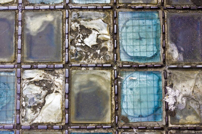 Glass set into pavement stock image. Image of detail - 14872033