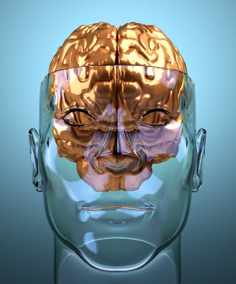Glass Human Head Brain Stock Illustrations – 3,658 Glass Human Head ...