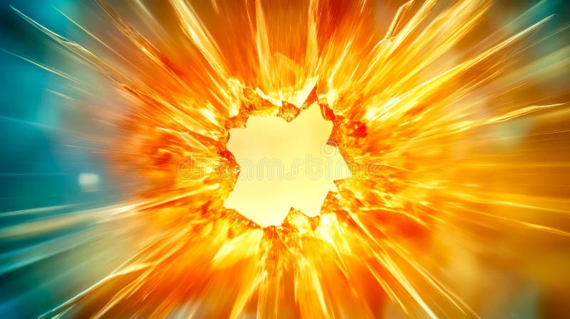 Glass Shattering and Exploding Outward in Slow Motion Captured with ...