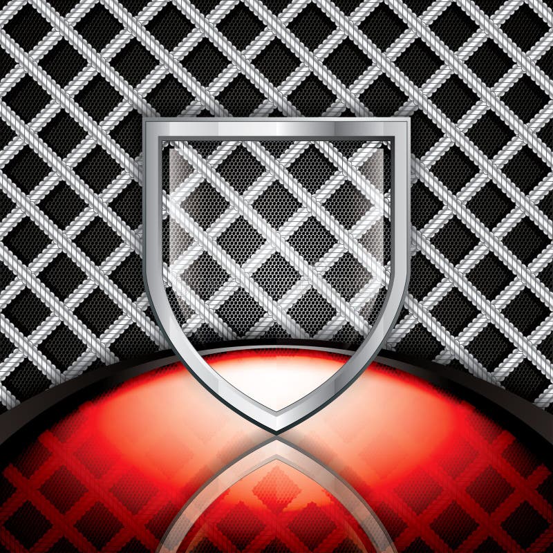 Glass shield stock vector. Illustration of emblem, armour - 43359511