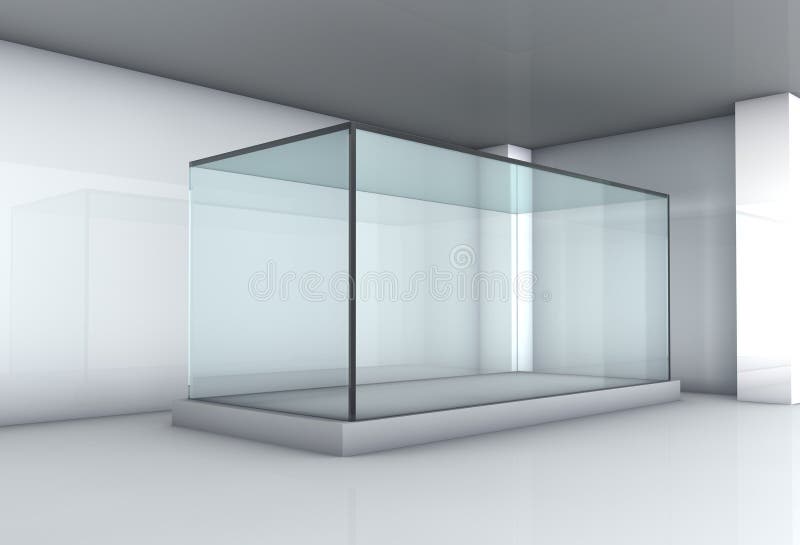 Glass Showcase In The Gallery Picture. Image: 25772399