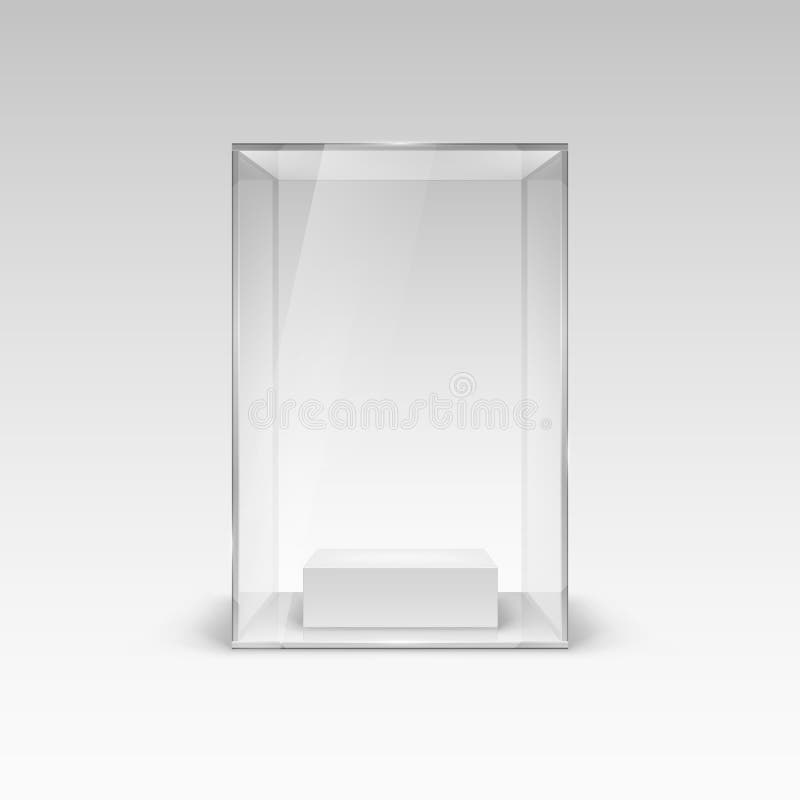 Glass Showcase stock vector. Illustration of equipment - 78894354