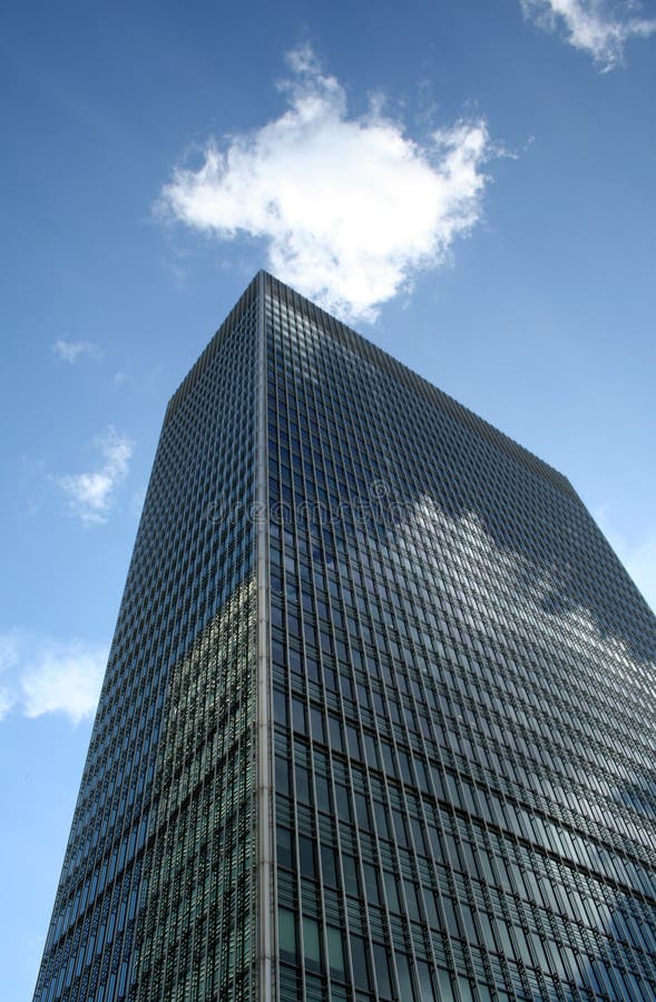 Glass Skyscraper stock photo. Image of high, lines, estate - 1203552