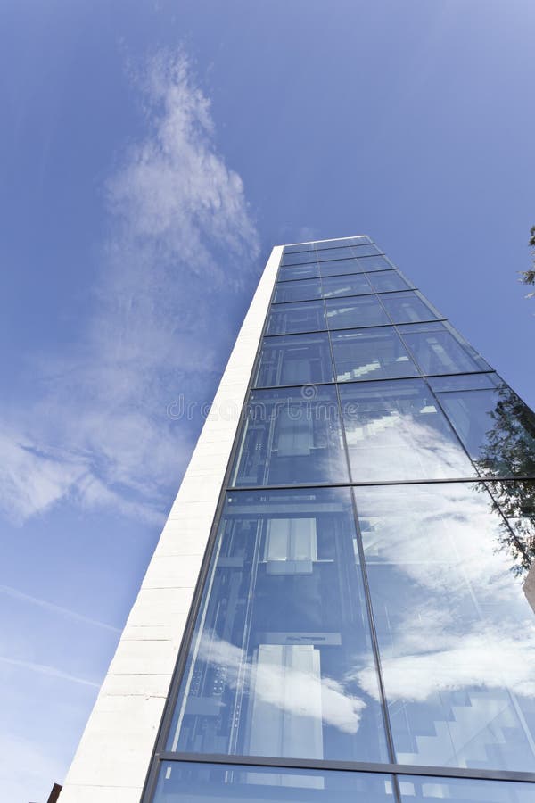 Glass skyscraper stock photo. Image of light, construction - 22041836