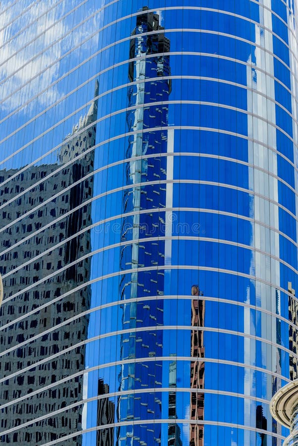 Glass skyscraper stock image. Image of houston, blue - 41782407