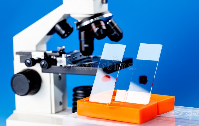 Details of Medical Laboratory, Scientist Hands Using Microscope for ...