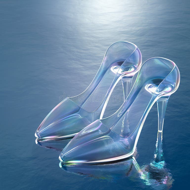Glass Slippers Stock Illustrations – 1,285 Glass Slippers Stock ...