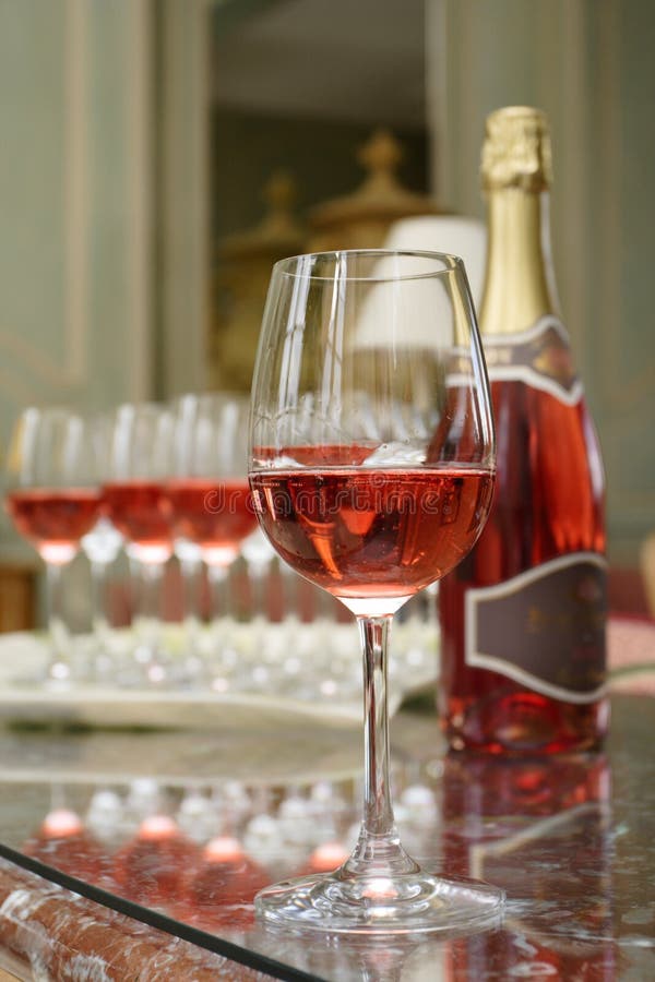 Glass of sparkling wine stock image. Image of alcohol - 7089619