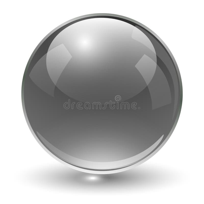 Sphere with Black and White Texture Stock Vector - Illustration of ...