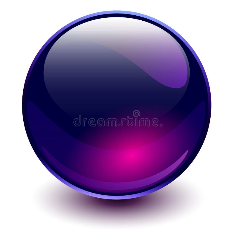 Glass sphere vector stock vector. Illustration of vector - 13215730