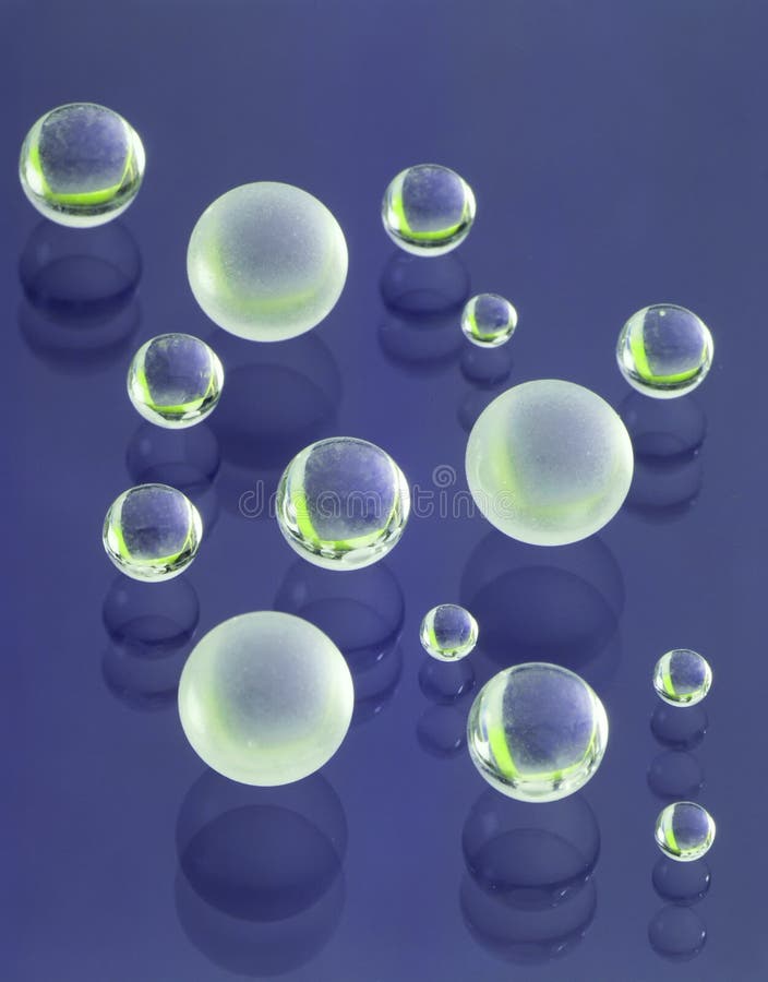 Glass spheres mirrored stock image. Image of object - 120035795