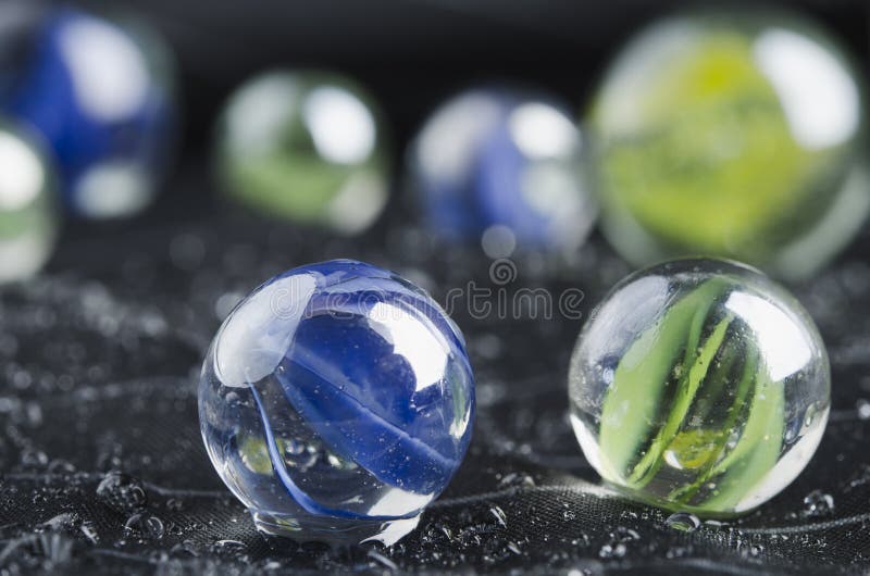 Glass Spheres stock photo. Image of transparency, liquid - 58112190