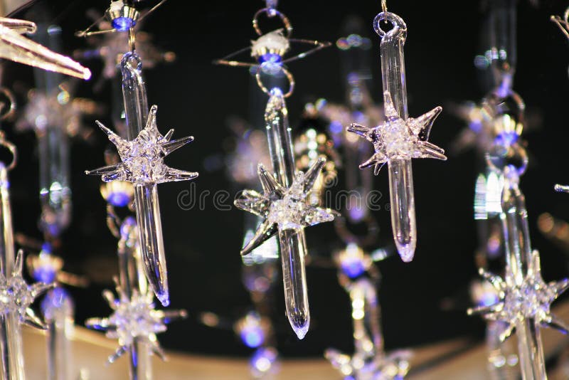 Glass Stars-icicles, Cold Ring Picture. Image: 2633392