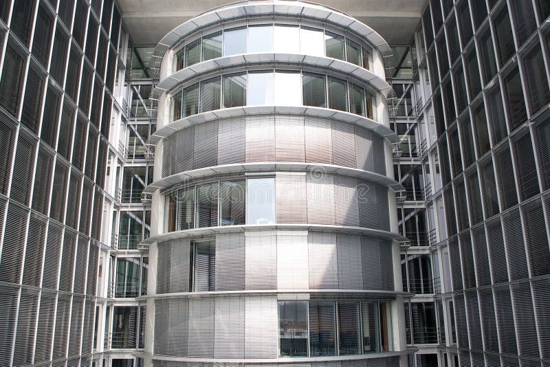 Glass and steel cladding stock image. Image of glass - 14348679