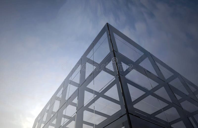 Glass & Steel Structure Stock Image - Image of steel, structure: 94448025