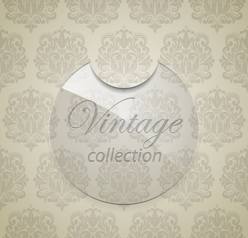 Glass Sticker Damask Pattern Background Stock Illustrations – 8 Glass ...