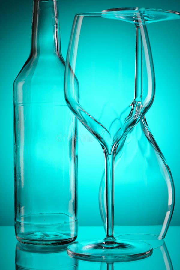 Glass still life stock photo. Image of commercial, transparency - 19373068