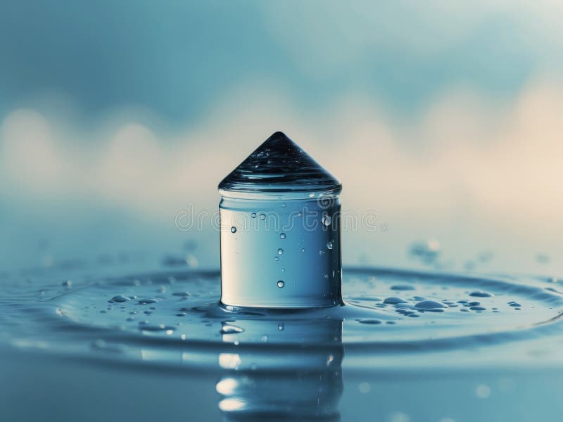 Glass Structure Emerging from Water. a Study in Reflection and Fluidity ...