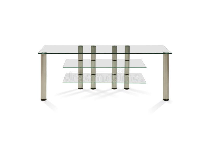 Glass table stock illustration. Illustration of design - 5083712